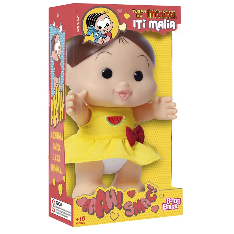 Magali - Turma da Mônica Iti Malia - Baby Brink - Button Shop