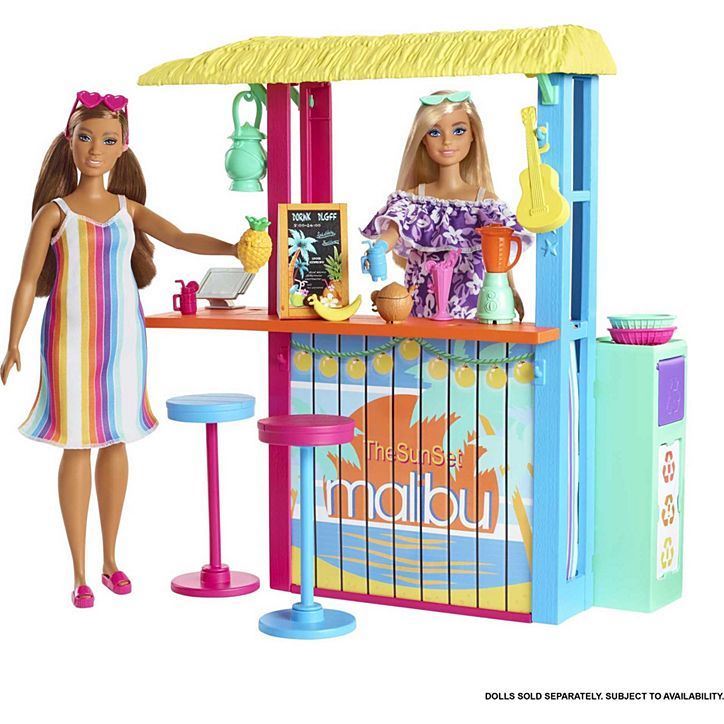 Barbie Cabana de Praia - Mattel - Button Shop